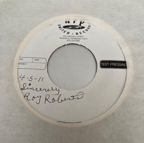 Roy Roberts - Autograph 7 inch Test Pressing – Cultures of Soul