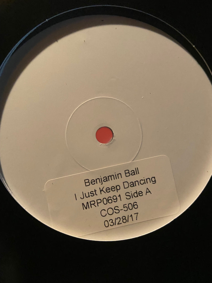 Benjamin Ball I Just Keep Dancing Test Pressing – Cultures of Soul